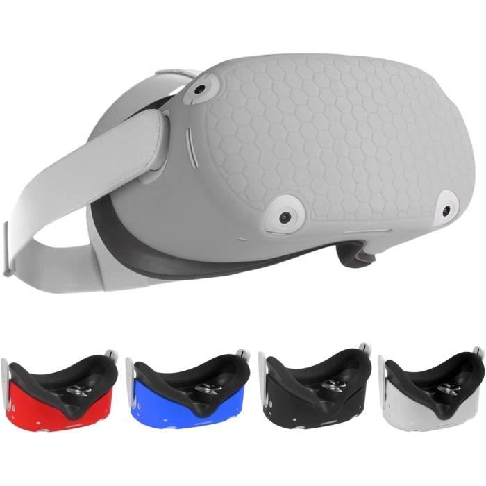VR Silicone Housse de Protection pour Oculus Quest 2 Casque Avant ...