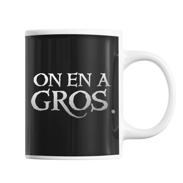 Mug On en a gros référence Kaamelott Perceval Karadoc Tasse Cadeau Personnalisé - Cdiscount Maison