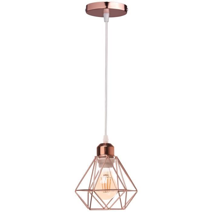 Sayoo Lustre Suspension Plafond Vintage Industrielle, Plafonnier ...