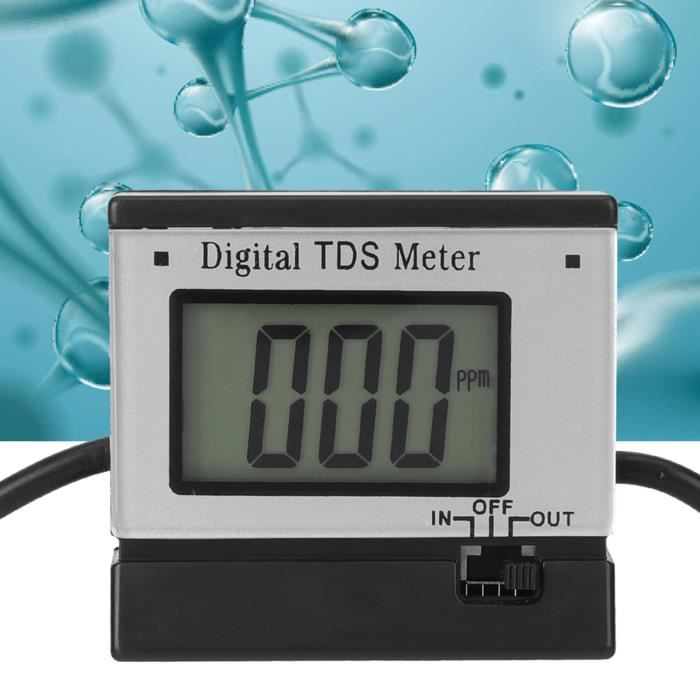Cikonielf TDS Meter 0-1999ppm TDS Analyzer Meter Detector Monitor Water ...