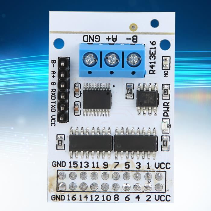 Module Plc 5Vcarte Relais Carte D'Interrupteur Commande Io 16 Canaux ...