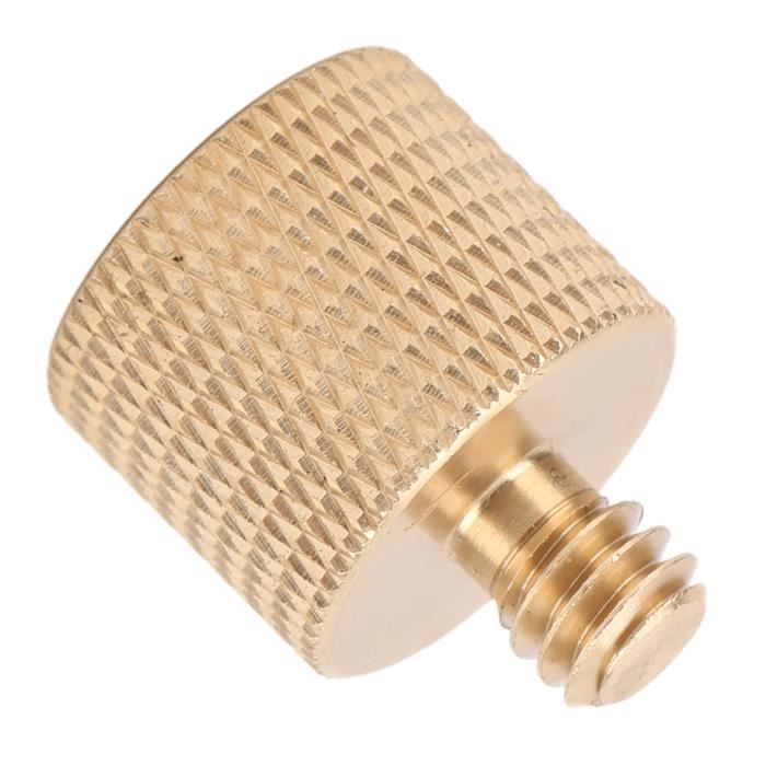 GOTOTOP Adaptateur à vis 3/8-16 femelle vers 1/4-20 mâle Adaptateur de ...