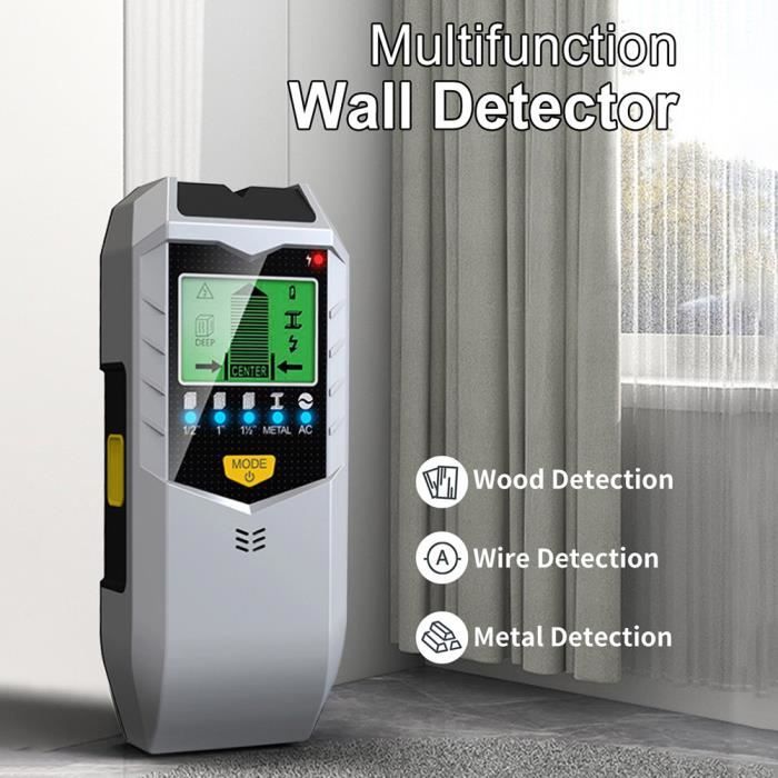 Détecteur Mural, Détecteur Numérique de Construction,Scanner Mural 5 en ...