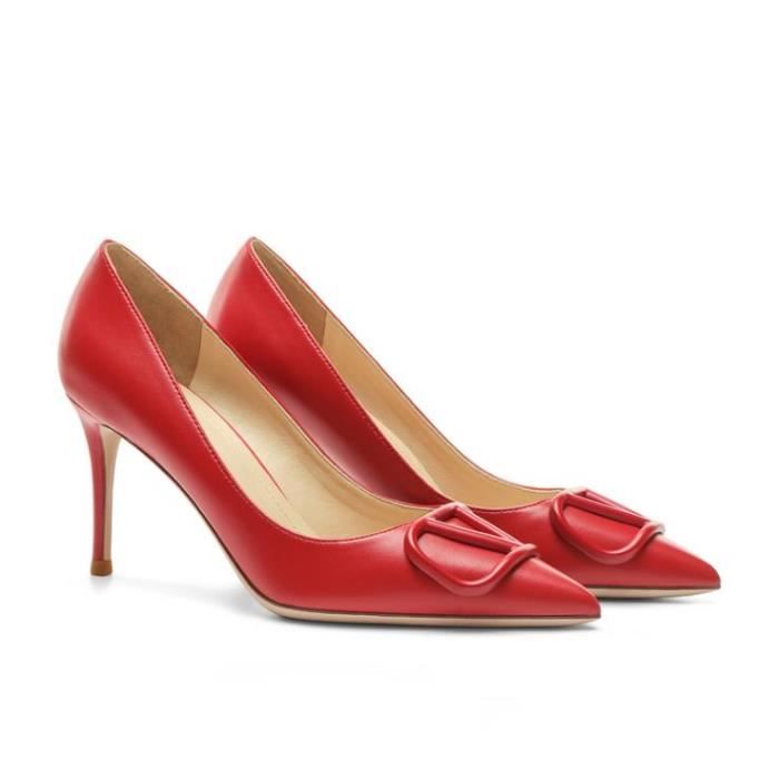 Chaussures de à talons hauts pour femmes escarpins classiques à bout ...