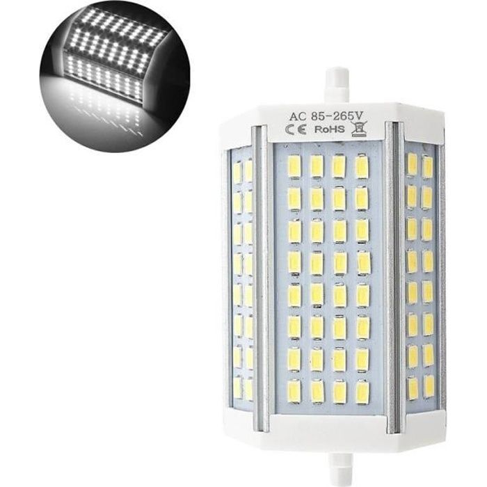 NETBOAT® LED R7S 30W J118 Dimmable Ampoule Doublé Extrémités Blanc ...