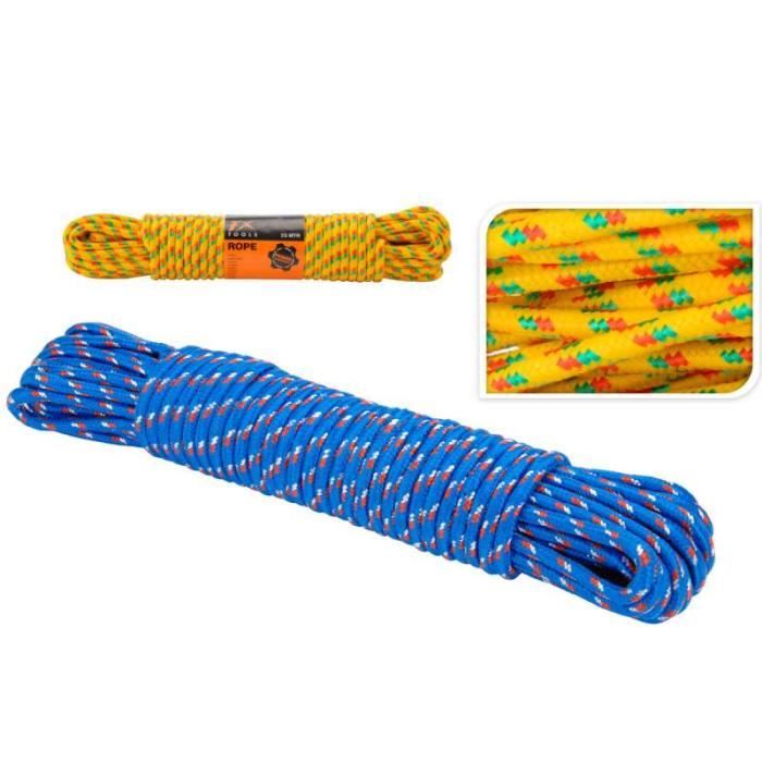 Corde 25 mètres - Cdiscount Bricolage