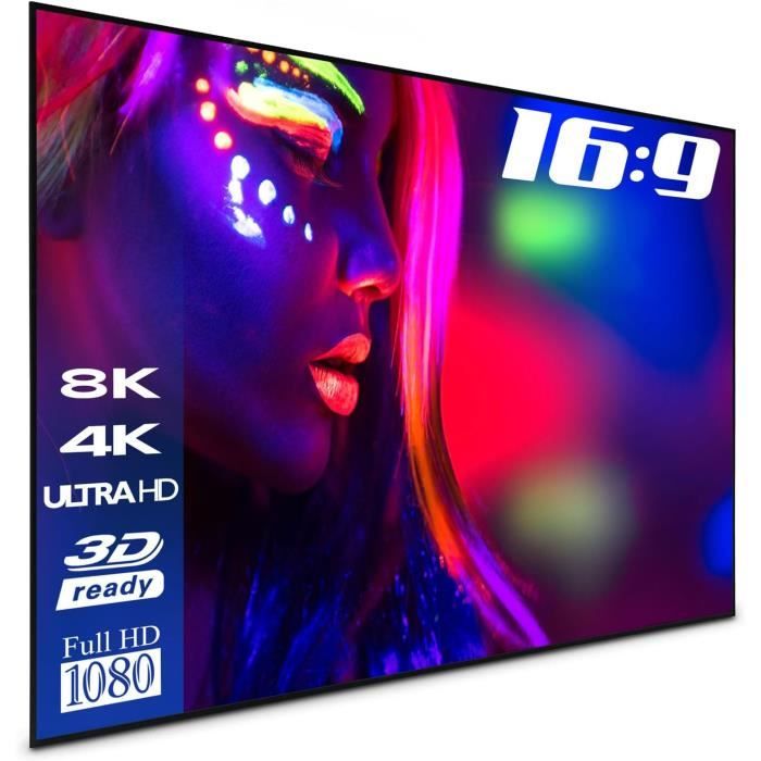 Expert Ukd Écran De Cadre Acoustique 186 X 105 Cm (84") 16:9 | Écran De ...