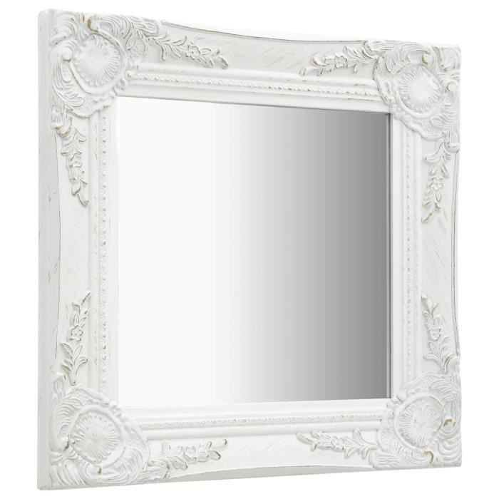 Miroir Blanc Baroque
