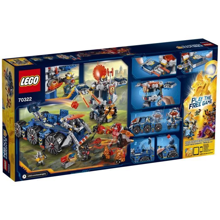 LEGO® Nexo Knights 70322 Le Transporteur de la Tour d'Axl 5702015591560 ...
