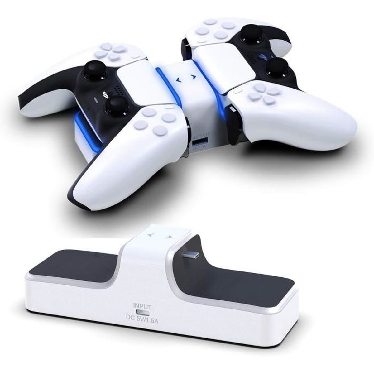 Chargeur Manette PS5 - Double Station de Recharge Compatible avec ...