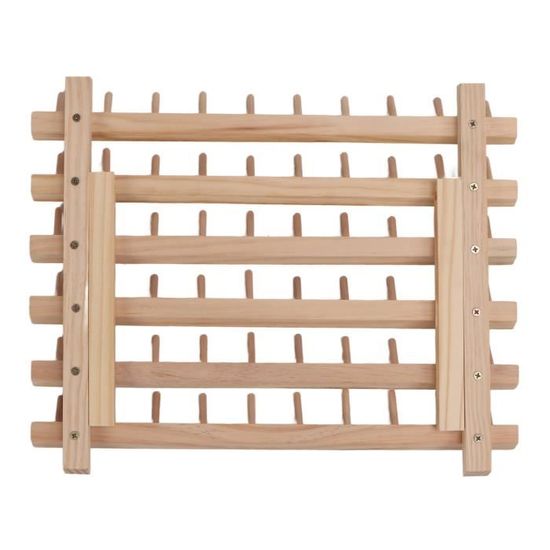 Porte-fil en bois - MOTHINESSTO - Organisateur de fil pliant - 60 ...