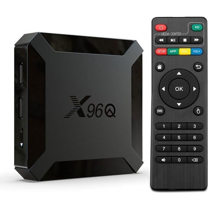 Boitier iptv Android TV Box X96Q Smart TV Box WiFi 18 Go avec Allwinner ...