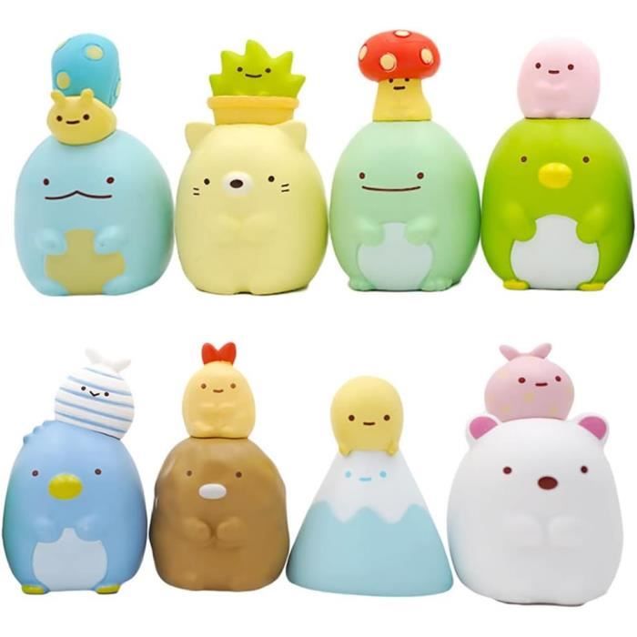 Sumikko Gurashi Cake Toppers, 8Pcs Sumikko Gurashi Figurines Décoration ...