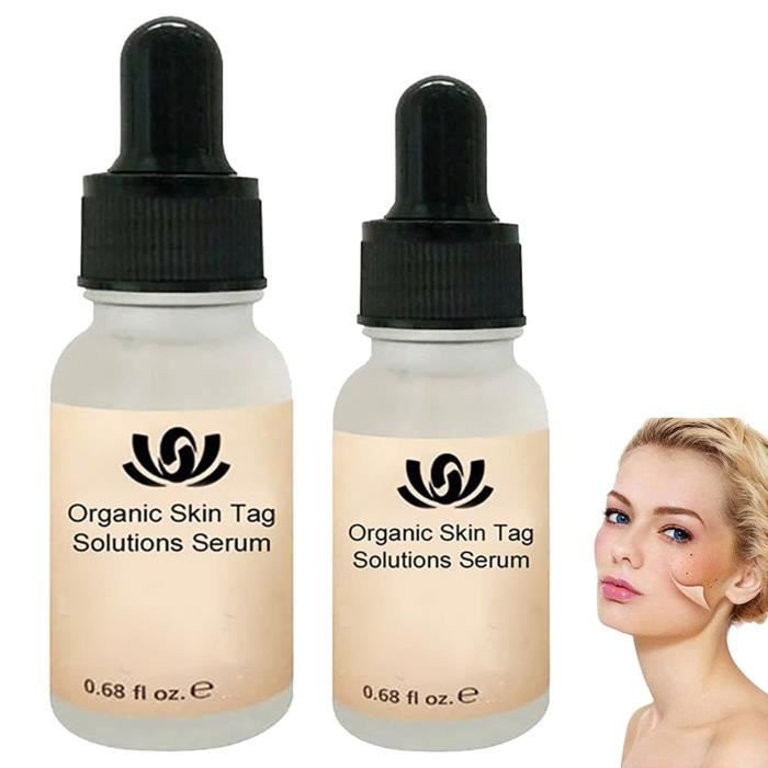 Organic Tags Solutions Serum, Mole Corrector Skin Tag Remover, Black ...