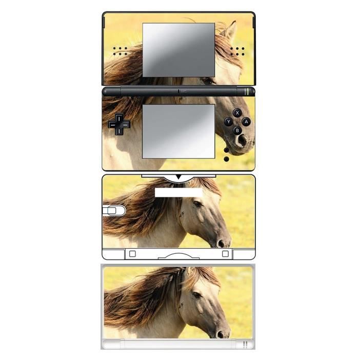 Skin Stickers pour nintendo DS lite (Sticker : Cheval et paturages ...