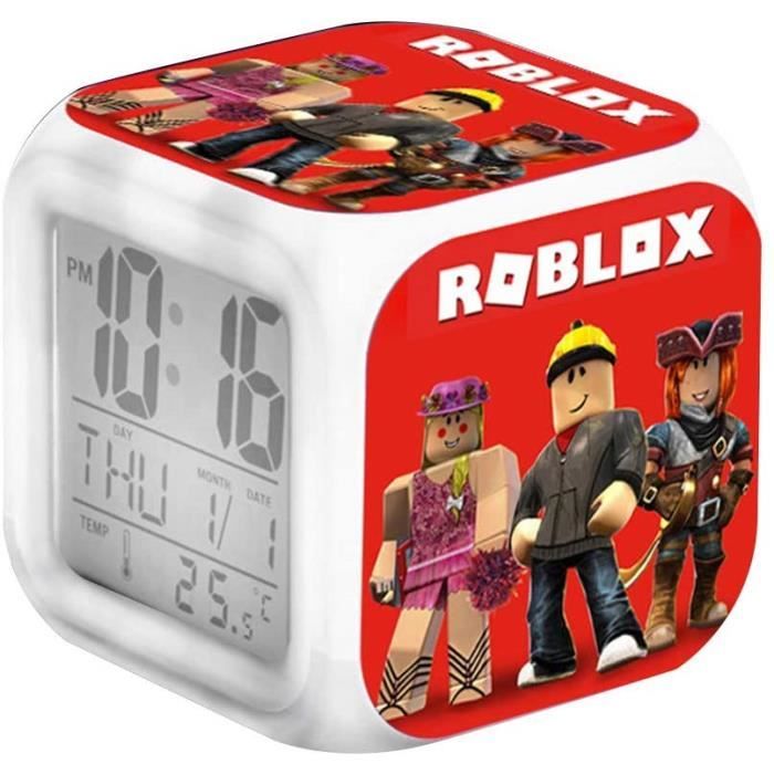 Roblox LED Light Up Réveil Light Night Light Accessoires Heure ...