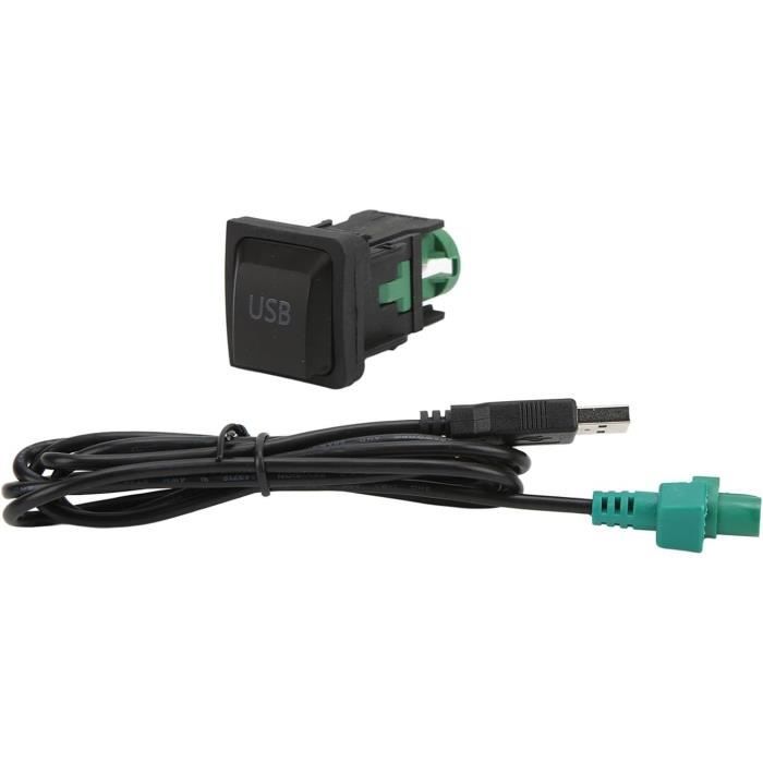 Panneau De Commutation Usb Pour Autoradio, Adaptateur De Câble Usb Pour ...