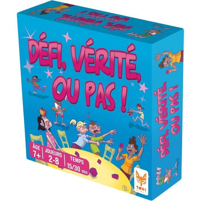 Défi, Vérité Ou Pas Jeux De Société, Dvop-Mi-759001, Multicolore[h1638 ...