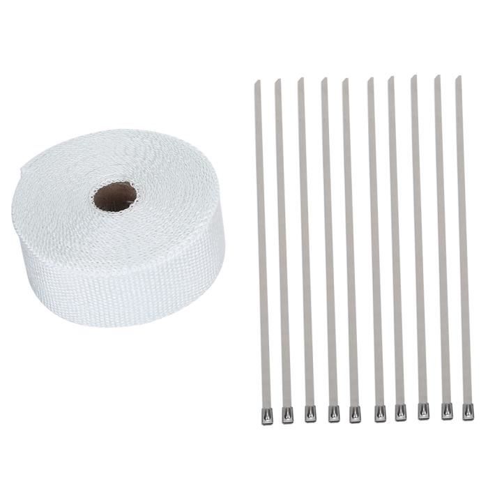 Garosa enveloppe de tuyau 33FT Blanc Haute Isolation Thermique Tuyau D ...