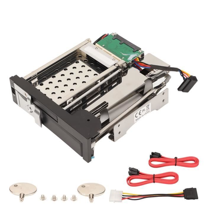 GOTOTOP boîtier de disque dur SATA Plateau de disque dur SATA double ...