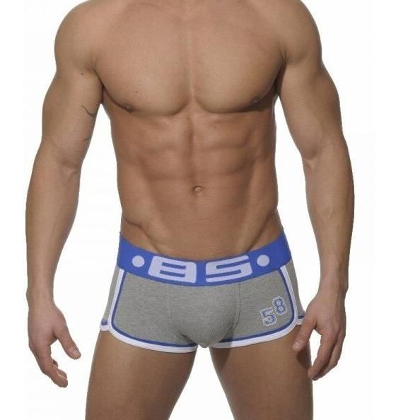 Sous-vêtement,Boxer sexy de marque en coton pour homme, sous vêtement masculin, culotte, short ...