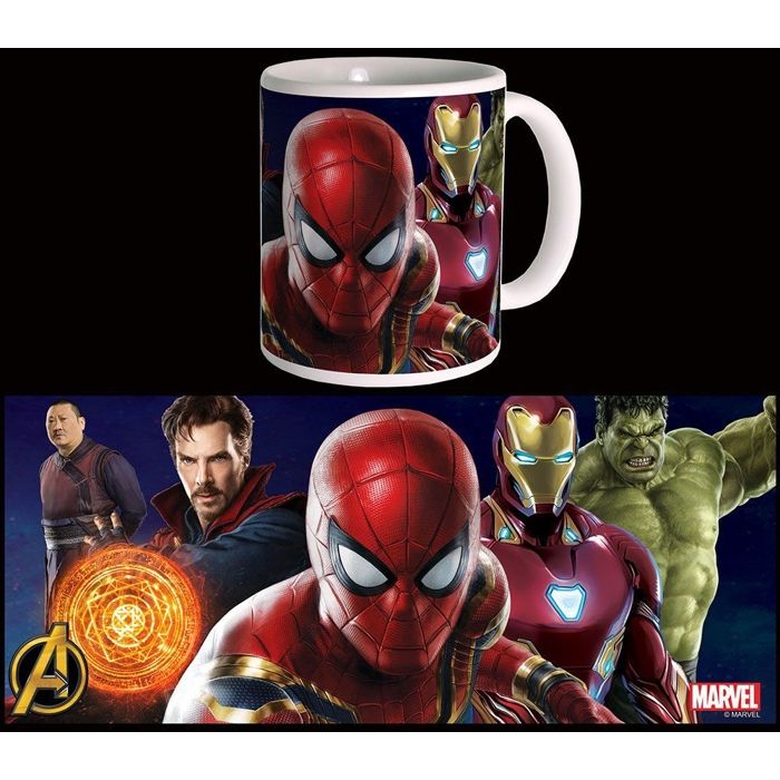 Mug - SEMIC - Avengers Infinity War - Spider-Man - Rouge - Marvel - Cdiscount Maison