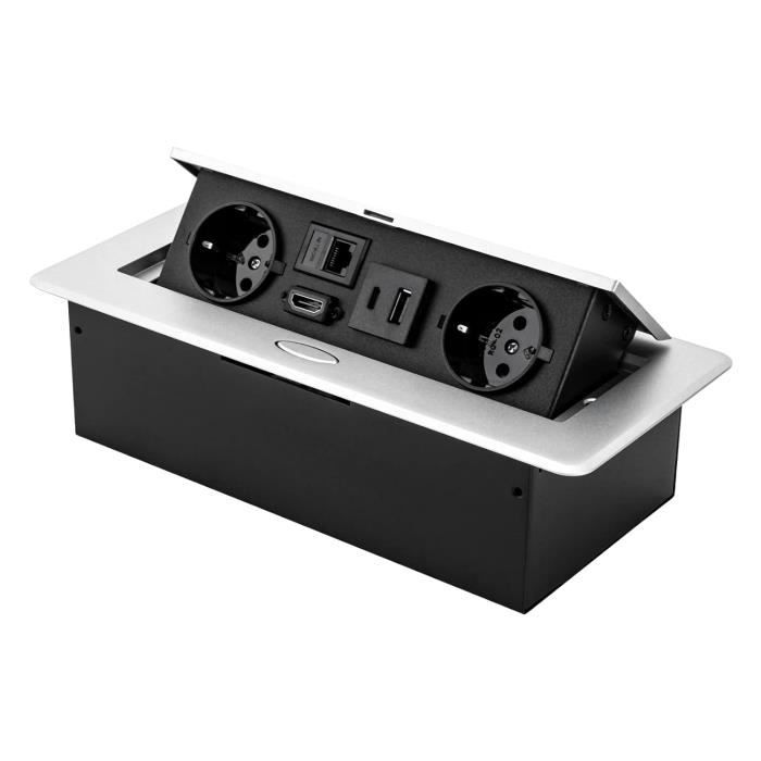 Prise De Table Rétractable - Prise Encastrable - Prise De Bureau ...