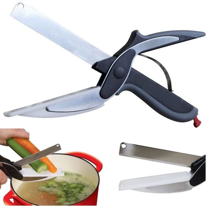 Cutter,2 En 1 Chopper Cutter & Multifonction Cuisine Aliments Ciseaux ...
