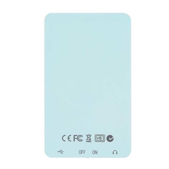 Lecteur MP4 - MINIFINKER - T9 - Bluetooth 4.2 - Écran couleur 1,8 po ...