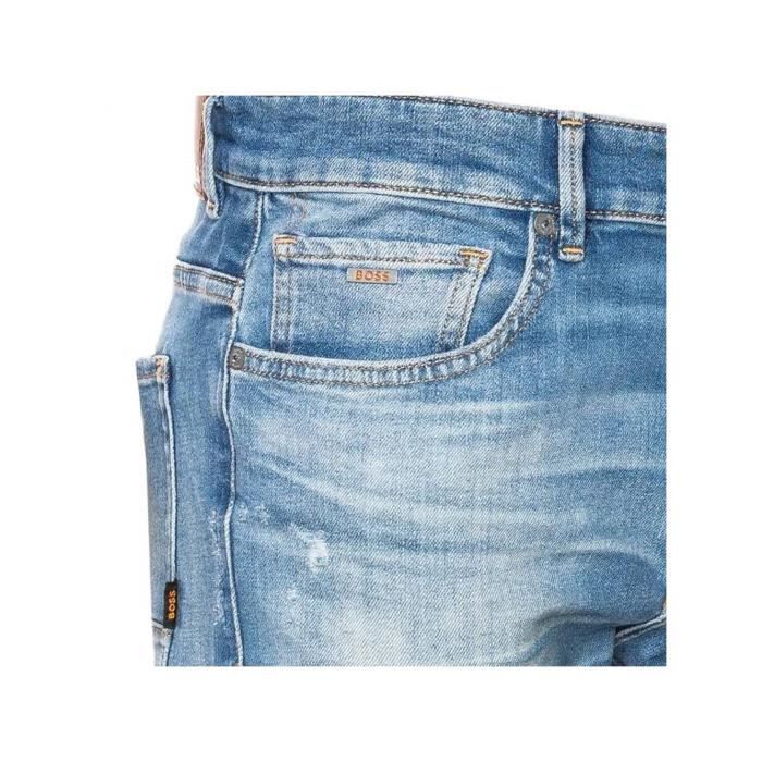 Jeans Boss - Homme Boss - Luxe moderne - Boss Bleu - Jean - Vetement ...