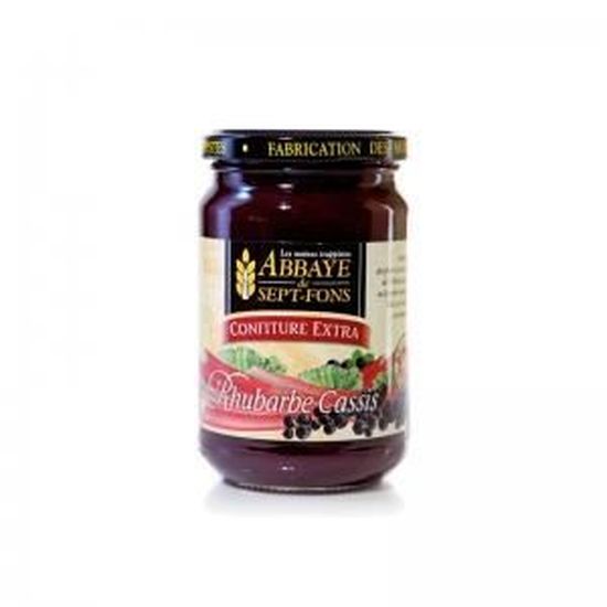 ABBAYE DE SEPT-FONS - Confiture extra - Rhubarbe cassis 370 g ...