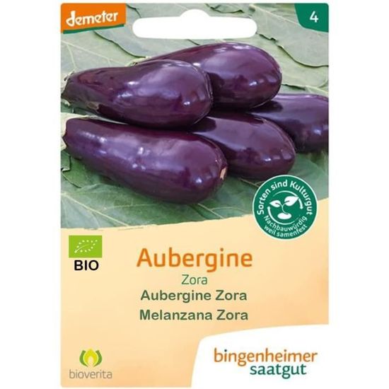 Graine Potager Bio Aubergine Zora | Semis Potager Bio Aubergine Zora ...