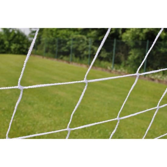Filet pour but de foot 3x2m standard 3mm - blanc - TU - Cdiscount Sport