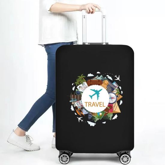 8Voyage009 - S - Housse De Protection Pour Valise De Voyage 18-32 ...