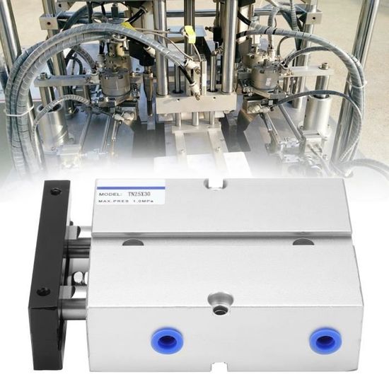 Vérin pneumatique Composants pneumatiques à double effet de tige d ...