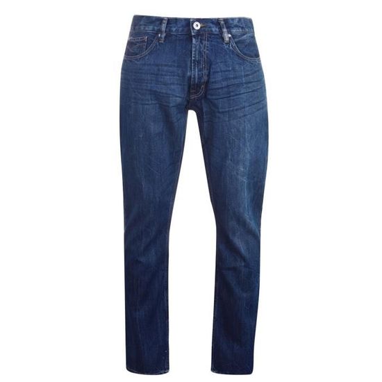 Firetrap Tokyo Jeans Coupe Bootcut Hommes Bleu - Cdiscount Prêt-à-Porter