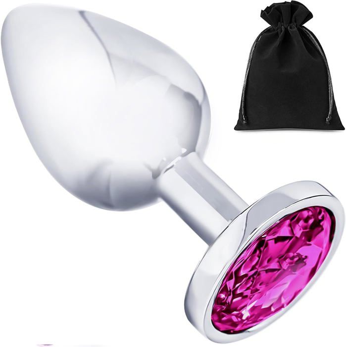 Bijoux anale pour femme 7,2cm Butt plug Sex toys Plug metal Anal Sex toys anal Plug anale metal ...
