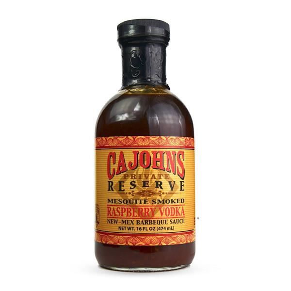 Sauce barbecue Cajohn's vodka framboise 474ml - La cave Cdiscount