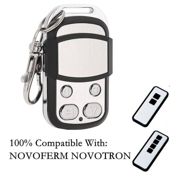 Novoferm mini-novotron 522, 524 télécommande portail compatible 433 ...