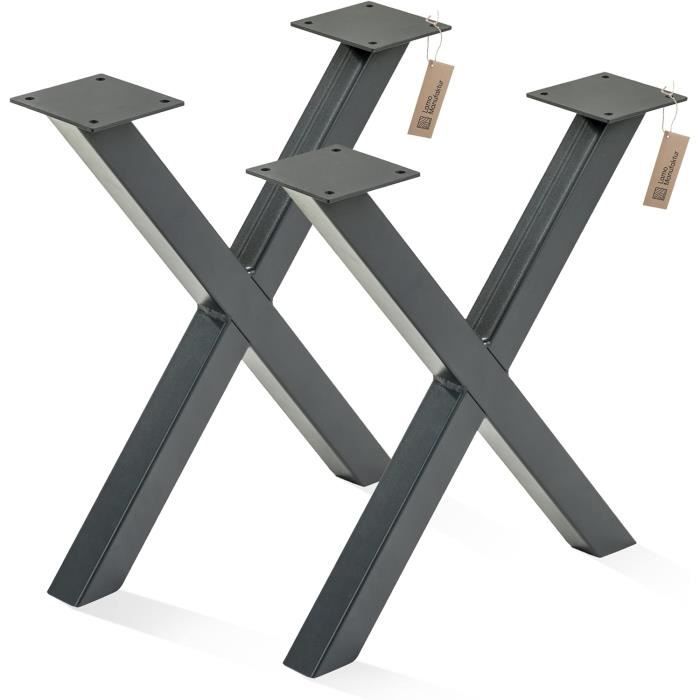 Pieds Pour Table Basse | Profil 40X40 Mm | Taille 30X43 Cm (L X H ...