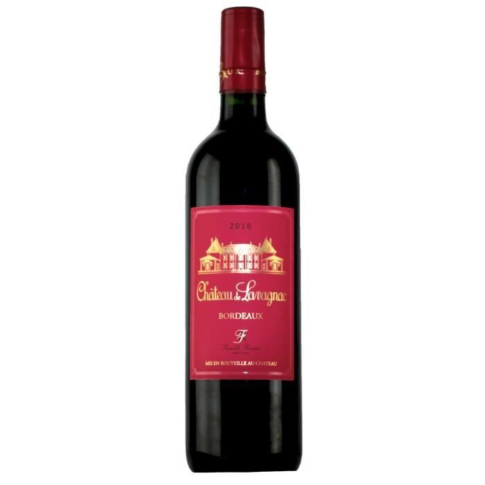 Château de Lavagnac 2018 - Bordeaux Rouge - La cave Cdiscount