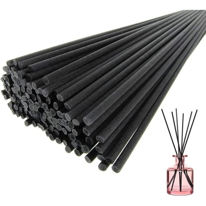 Batonnets Diffuseur Parfum Diffuseur Batonnets Noir 160Pcs Baguette ...