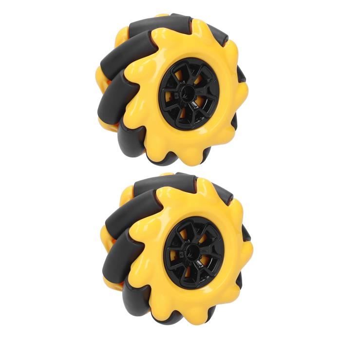 Drfeify Roue omnidirectionnelle de robot Roue Mecanum ...