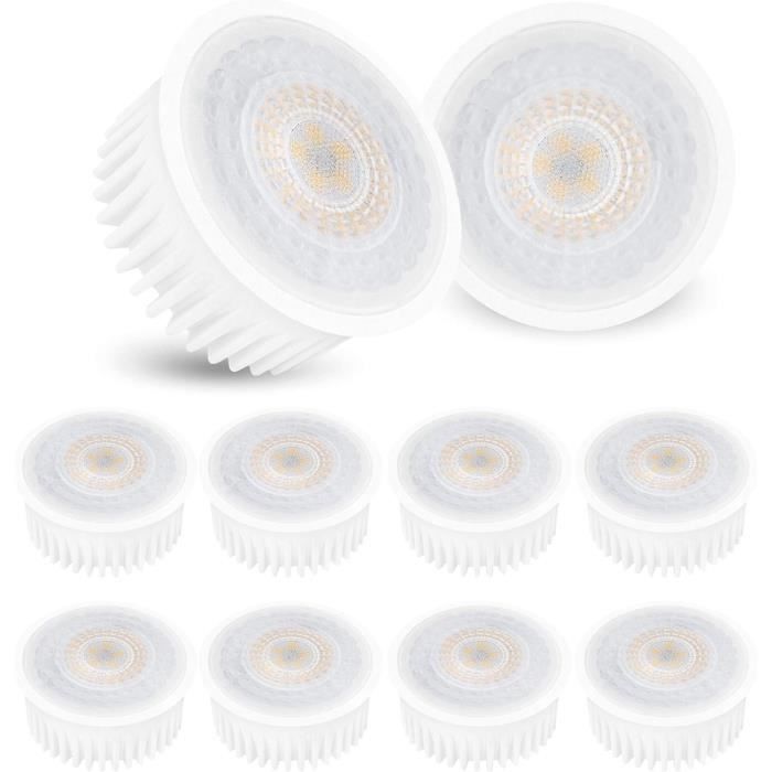 Lot De 10 Modules Led Plats De Seulement 23 Mm Pour Spots Encastrables ...