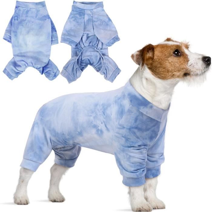 Dog Onesie Four Jambes, Pyjamas Chien Vêtements Quatre Pieds Chauds ...