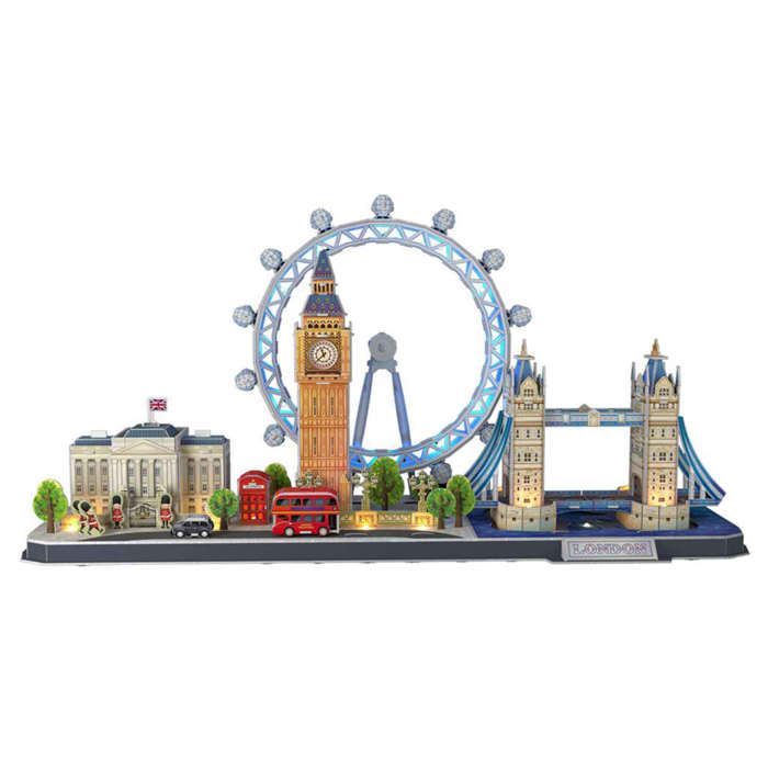 Cubic Fun Puzzle 3D à LED London 186 pcs - Cdiscount Jeux - Jouets