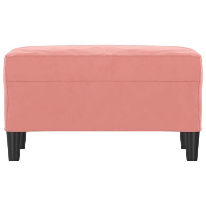 Drfeify Banc Rose 70x35x41 cm Velours TA188 - Cdiscount Maison