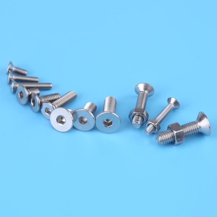 Kit De Boulons Et écrous à Vis, 440 Pièces M3 M4 M5 Kit De Boulons Et ...