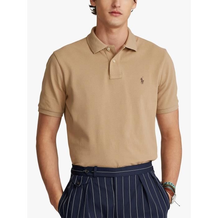 Polo Ralph Lauren Slim Fit Polo Tan Homme TAN - Cdiscount Prêt-à-Porter
