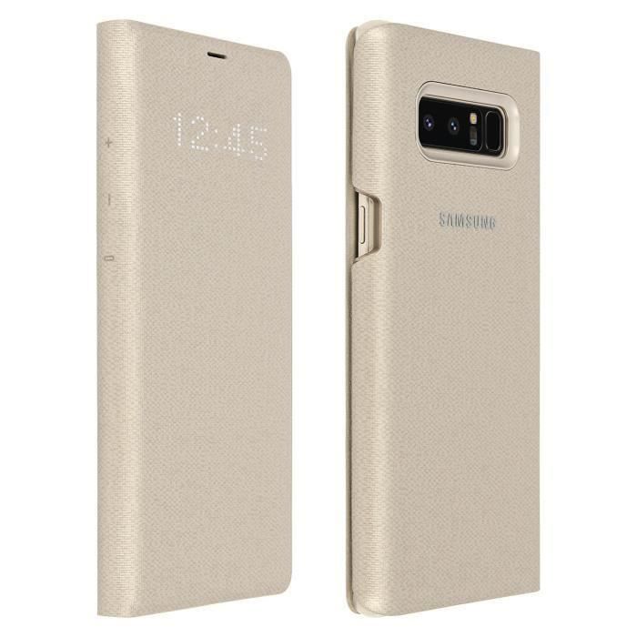 Destockage Étui Galaxy Note 8 Housse LED View Cover Original Samsung ...